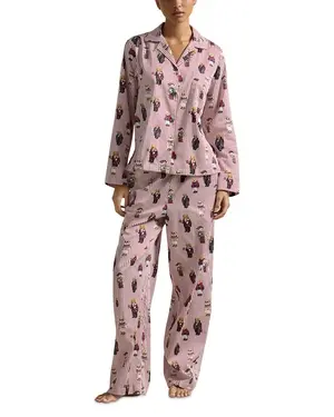 Polo Ralph Lauren Madison Printed Pajama Set - Winter Bear