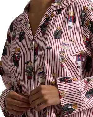 Polo Ralph Lauren Madison Printed Pajama Set - Winter Bear