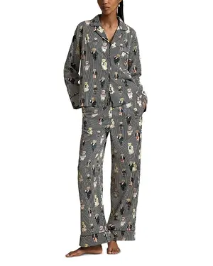 Polo Ralph Lauren Madison Printed Pajama Set - Winter Bear