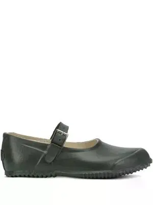 Superga Buckled-strap Ballet Flats - Green