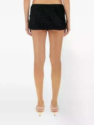 SELIA RICHWOOD Lia Ruffled Mini Skirt - Black