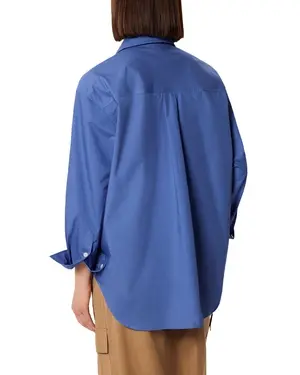 Whistles Oversized Cotton Poplin Shirt