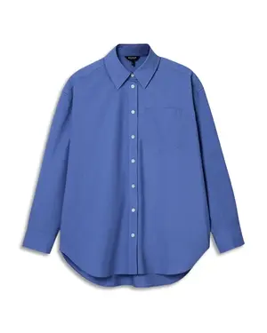 Whistles Oversized Cotton Poplin Shirt