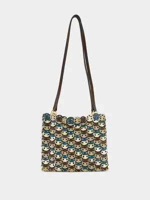 Rabanne Mixed Disc Shoulder Bag - Multicolour