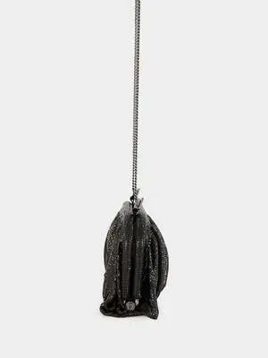 Benedetta Bruzziches Venus La Petite Pluto Crystal Clutch - Black