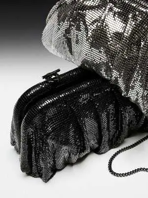 Benedetta Bruzziches Crystal Clutch - Black