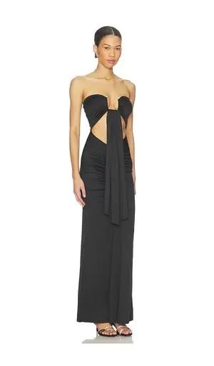 Superdown Rosy Maxi Dress - Black