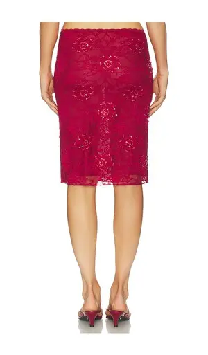 TIGER MIST Kirra Sequin Midi Skirt