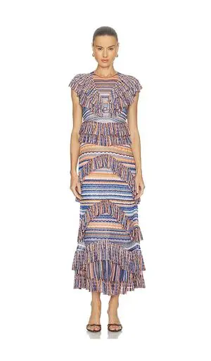 Ulla Johnson Raina Ruffle Knit Dress