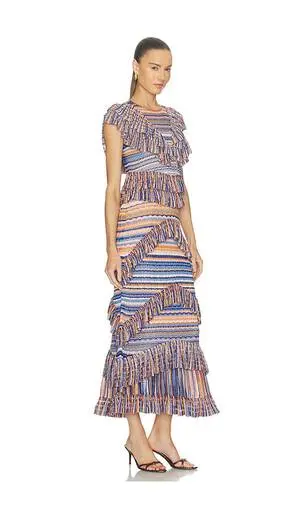 Ulla Johnson Raina Ruffle Knit Dress