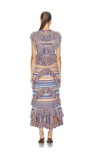 Ulla Johnson Raina Ruffle Knit Dress