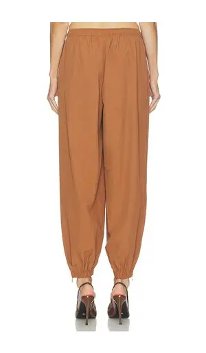 L'Agence Mariko Zipper Jogger - Fawn