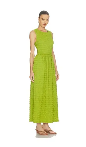 Proenza Schouler White Label Zoira Maxi Dress - Pea