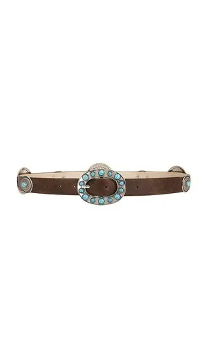 8 OTHER REASONS Belt With Silver-Tone Rivet Detail