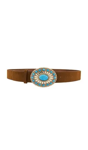 8 OTHER REASONS Belt With Silver-Tone Rivet Detail