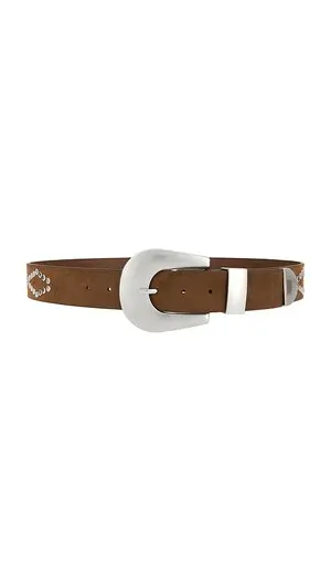 8 OTHER REASONS Belt With Silver-Tone Rivet Detail