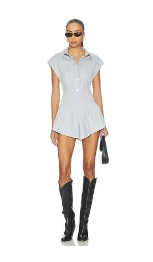 Saylor Keira Romper - Hydrangea