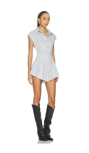 Saylor Keira Romper - Hydrangea