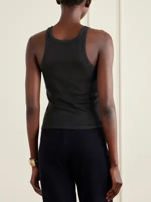 SKIMS Ribbed-knit Jersey Tank