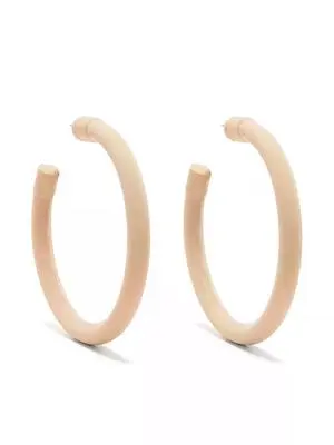 MAISON MARGIELA Large Hoop Earrings