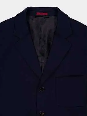 Gucci Dark Cotton Jersey Blazer