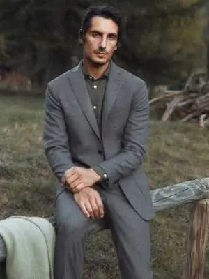 Boglioli Virgin Wool-silk Suit - Grey