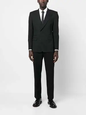 Dolce & Gabbana Wool Single-breasted Blazer - Black