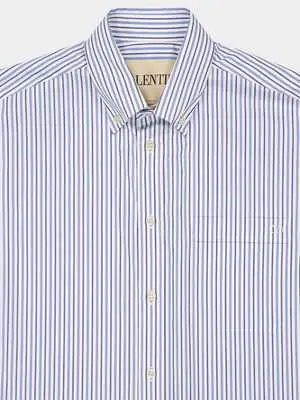 Valentino Garavani Striped Cotton Long-sleeve Shirt