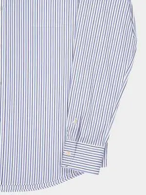 Valentino Garavani Striped Cotton Long-sleeve Shirt