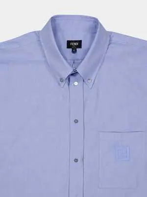 Fendi Airforce Cotton Shirt - Blue