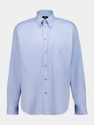 Fendi Airforce Cotton Shirt - Blue