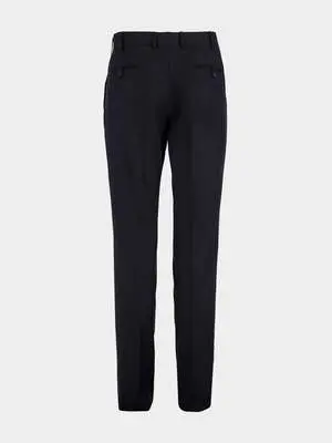 Prada Navy Wool-cashmere Slim Suit - Blue