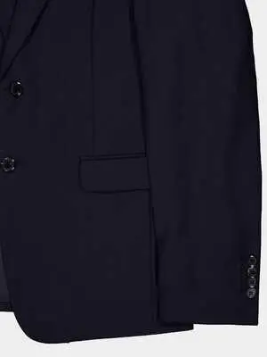 Prada Navy Wool-cashmere Slim Suit - Blue