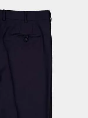 Prada Navy Wool-cashmere Slim Suit - Blue