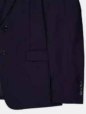 Prada Navy Wool-cashmere Slim Suit - Blue