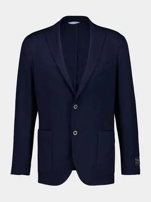 Boglioli Navy Virgin Wool 2-button Suit