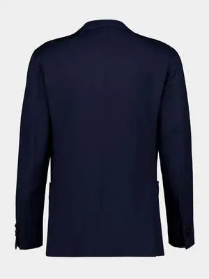 Boglioli Navy Virgin Wool 2-button Suit