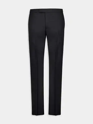 Alexander McQueen Tailored Barathea Trousers - Black