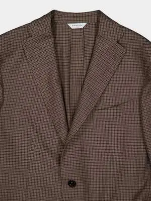 Boglioli Virgin Wool Two-button Blazer - Brown