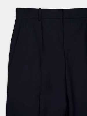 Saint Laurent High-rise Tailored Wool Pants - Blue