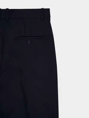 Saint Laurent High-rise Tailored Wool Pants - Blue