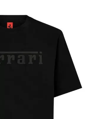 FERRARI Logo-detail T-shirt
