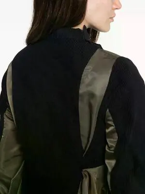 Sacai Paneled Zip-up Jacket