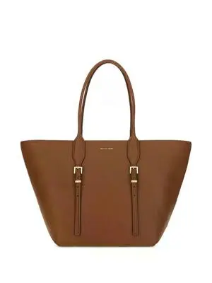Michael Kors Moore Buckle Leather Shoulder Bag