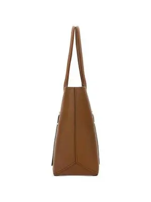 Michael Kors Moore Buckle Leather Shoulder Bag