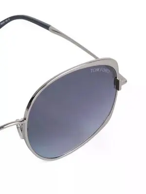 TOM FORD Abbey Sunglasses - Silver