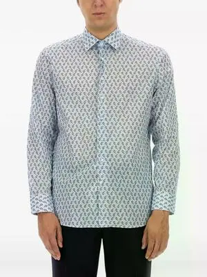 Etro Rome Paisley-print Shirt - Blue