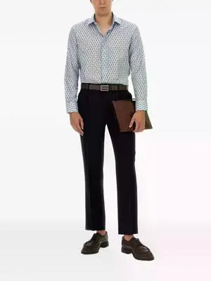 Etro Rome Paisley-print Shirt - Blue