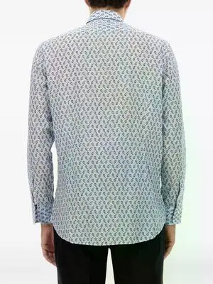 Etro Rome Paisley-print Shirt - Blue