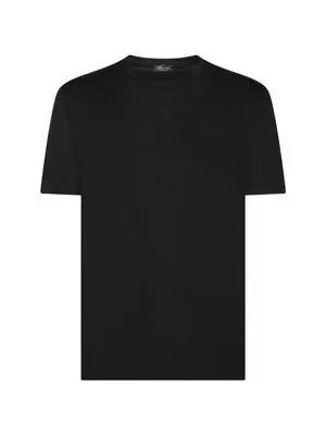 ALBENI 1905 Crew-neck Merino Wool T-shirt